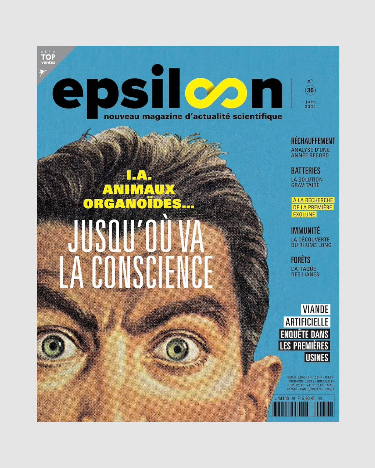 Offres d'abonnement au magazine Epsiloon et à ses hors-séries